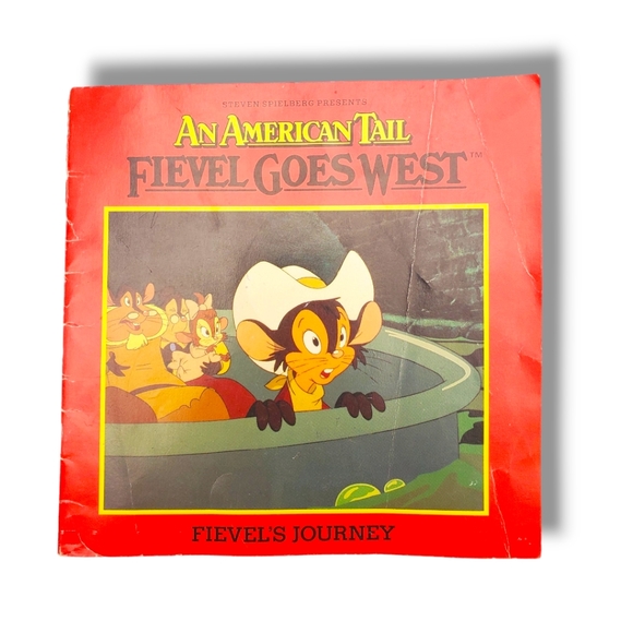 Accents | Vintage Steven Spielberg An American Tail Fievel Goes West ...